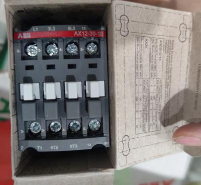 China AX12-30-10-85 ABB Ac contactor Compact AC control solution Small and medium sized motors load control for sale
