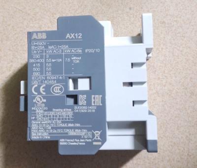 China AX12-30-10-80 ABB Ac contactor Compact AC control solution Small and medium sized motors load control for sale