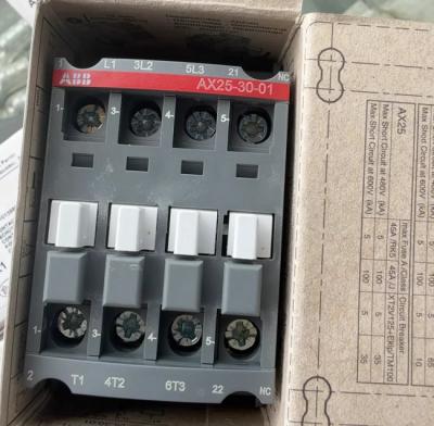 China AX12-30-01-84 ABB Ac contactor Compact AC control solution Small and medium sized motors load control for sale