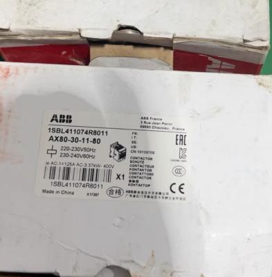China AX80-30 ABB Ac contactor Efficient reliable low-voltage control solutions for sale