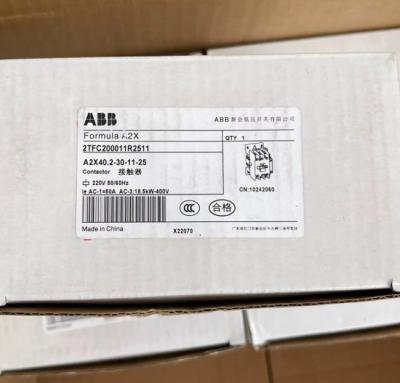 China A2X40.2-30-11-25 ABB Ac contactor Efficient reliable low-voltage control solutions for sale