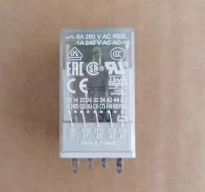China CR-M110DC4L ABB Plug in relay module Dc coil Four normally open contacts for sale