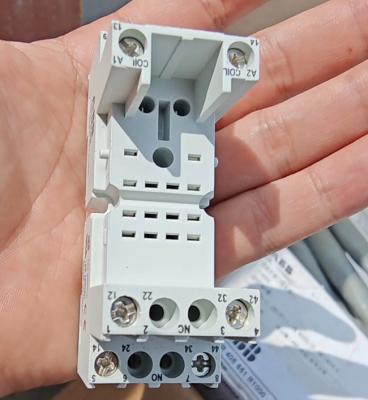 China CR-M2SS ABB Plug-in control relay module Spring terminal Double conversion contact for sale