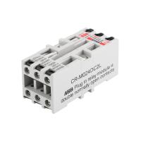 China CR-M024DC2L ABB Plug in relay module Low voltage DC coil double normally open contacts for sale