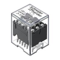 China RXM4AB2BD Schneider miniature relay 4 C/O 24 V DC 6 A LED Electromechanical Relays for sale