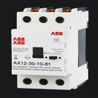 China AX12-30-10-81 ABB Ac contactor Compact AC control solution Small and medium sized motors load control for sale