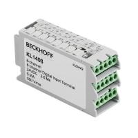 China KL1408 Beckhoff 8-channel Digital Input Terminal 24VDC 3.0 Ms 5 MA 500 Vrms for sale