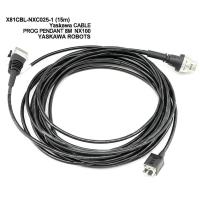 China X81CBL-NXC025-1 (15m) Yaskawa CABLE PROG PENDANT 8M NX100 YASKAWA ROBOTS for sale