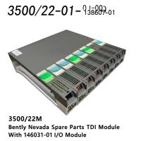 China 3500/22-01-01-00 138607-01 3500/22M Bently Nevada Spare Parts TDI Module With 146031-01 I/O Module for sale