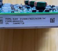 China FS300R17KE3 ABB IGBT Module 300A/1200V low switching losses high reliability for sale