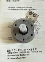 China ES7R OG73 RN1024 13642707 Baumer Incremental Optical Encoder 1024 PPR for sale
