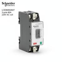 China LC1D80004M7 Schneider Electric TeSys D Contactor 3-pole 80A 220V AC coil reliable motor control for sale