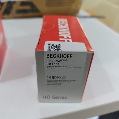 China EK1501 BECKHOFF EtherCAT Coupler with Multi-Mode Fiber Optic Interface for Industrial Automation Systems for sale