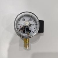China YXC-60 HONGQI 0-0.1MPa Contact Pressure Gauge Magnetic Assist Type for sale