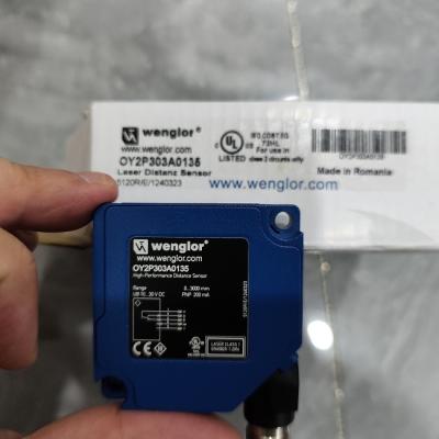 China OY2P303A0135 Wenglor Laser Distance Sensor Time-of-Flight Measurement with wintec Anti-Interference Technology for sale