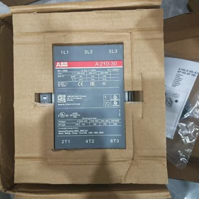 China A210-30-11 ABB Heavy-Duty AC Contactor – 210A A Series Contactor with 3NO+1NO+1NC Contacts for Industrial Applications for sale