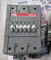China A95-30-11 ABB AC Contactor 3-Pole Electromagnetic Contactor 96A Rating Motor Control Industrial Power Distribution for sale