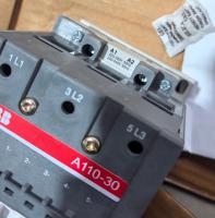China A110-30-11 ABB AC Contactor 3-Pole Electromagnetic Contactor 110A Rating Motor Control Industrial Power Distribution for sale