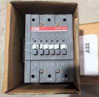 China A110-30-11 ABB AC Contactor 3-Pole Electromagnetic Contactor 110A Rating Motor Control Industrial Power Distribution for sale