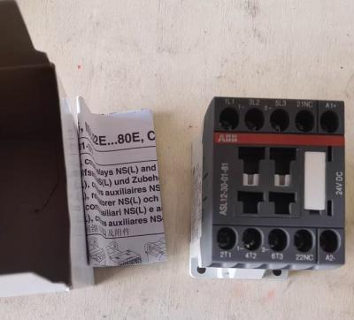 China ASL12-30-01-81 ABB AC Contactor 12A ASL Series Electromagnetic Contactor 24V DC Coil Industrial Motor Control Systems for sale