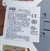 China ASL12-30-01-81 ABB AC Contactor 12A ASL Series Electromagnetic Contactor 24V DC Coil Industrial Motor Control Systems for sale