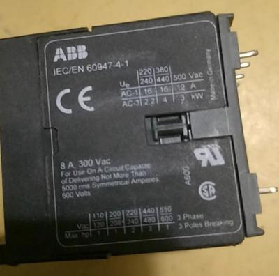 China BC6-30-10-P-1.4 ABB AC Contactor 6A BC Series Electromagnetic Contactor 110V AC Coil Industrial Motor Control for sale