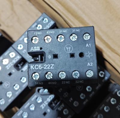 China KC6-22Z ABB Miniature Contactor Compact Relay Contactor with 2NO+2NC Contacts Control Circuits Industrial Automation for sale