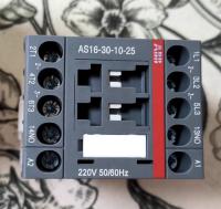 China AS16-30-10-25 ABB Original ABB Contactor 16A 3-Pole 1NO 110V AC Coil for sale