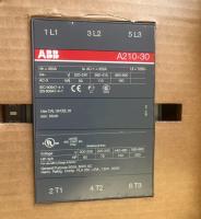 China A210-30-11 ABB Original ABB Contactor 210A 3-Pole 1NO+1NC 110V AC for sale