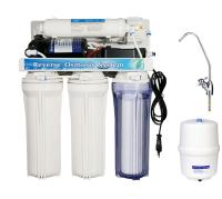 China 50GPD 5 Stage Reverse Osmosis Water Filtration System with 3.2G Tank 110V 60HZ for sale