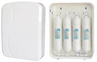 China Plastic 4 Stage UF RO Water Purifier System 3000L Capacity 2.5L/Min Flow Rate with 0.01 Micron Filtration for sale