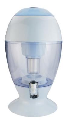 China GL-11 5-Stage Filter Mineral Water Pot 19L Capacity Food Grade Material Alkaline Water Purification System for sale