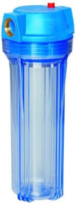 China 10-Inch Big Blue Water Filter Housing with Air Release Button - 1/4