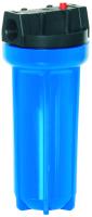 China 10-Inch White Transparent Water Filter Housing with 1/4
