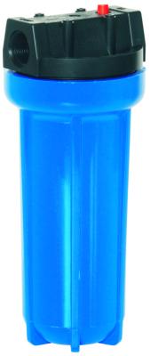 China 10-Inch White Transparent Water Filter Housing with 1/4