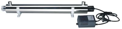 China 304 Stainless Steel 1.36 T/H 25W UV Water Sterilizer with 8000-Hour Lamp Life for Home and Industrial Use for sale