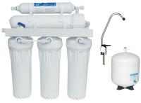China 5 stage  white  10inch Manual Flush Water Reverse Osmosis Machine  without pump for sale
