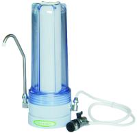 China 10 Inch Double Ring Housing Water Filter 6000L Capacity Under Sink Purifier with CE Certification for sale