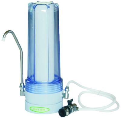 China 10 Inch Double Ring Housing Water Filter 6000L Capacity Under Sink Purifier with CE Certification for sale
