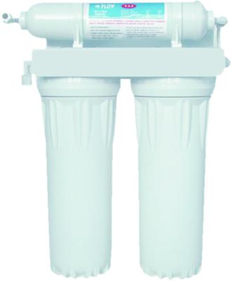 China Mental Bracket 2-Stage Residential Water Filter System 6000L Capacity 8-125 PSI Reverse Osmosis for sale