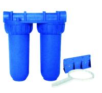China 10 Inch Blue Water Filter Housing with 1/4