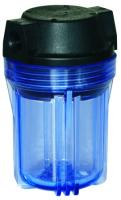 China 5 Inch Fluoride Water Filter Canister with Copper Ports - 1/4
