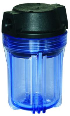 China 5 Inch Fluoride Water Filter Canister with Copper Ports - 1/4