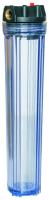 China String Wound Filter Cartridge Whole House Water Filter Housing Clear Color for sale