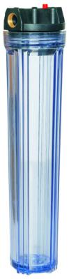 China String Wound Filter Cartridge Whole House Water Filter Housing Clear Color for sale