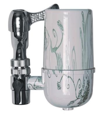 China Lower Pressure Tap Water Purifier with 0.2-0.5 Micron Ceramic Filter and Universal Adapter for Kitchen Faucets for sale