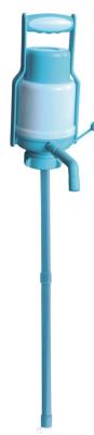 China Blue Plastic Hand Operated Drinking Water Pump for 5 Gallon Bottles - Manual Dispenser Without Electricity for sale