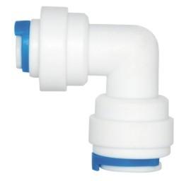 China 1/4 Inch to 3/8 Inch No Crimping Quick Disconnect Hose Fittings for Water Dispenser and RO Filter Systems for sale