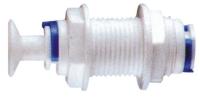 China Bulk Head Adapter Quick Connect Water Fittings Food Grade Material for sale