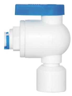 China Plastic Ball Valve Quick Connect Fittings 1/4